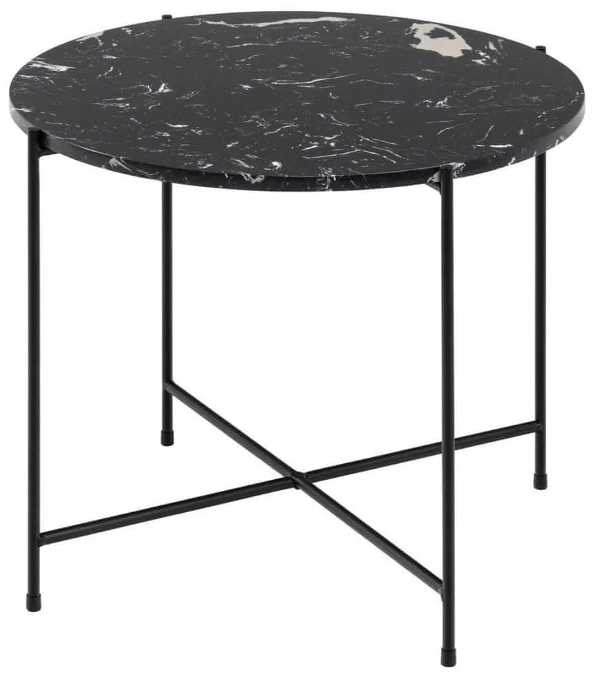 Intesi Konferenční stolek Avila nízký černý mramor