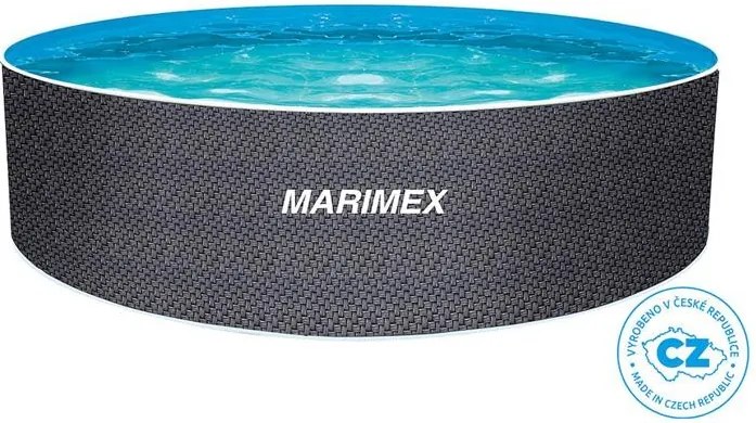 MARIMEX Bazén Orlando 3,66 x 0,91 m RATAN, bazén, fólia, skimmer