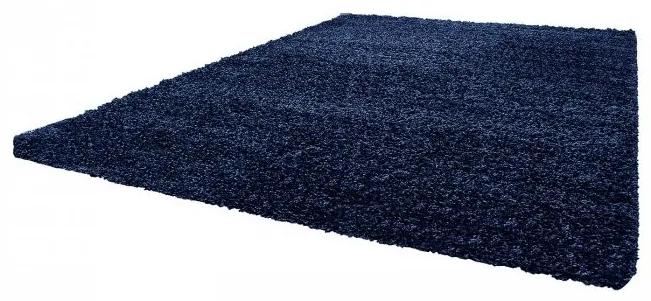 Vopi | Kusový koberec Life Shaggy 1500 navy - 60 x 110 cm