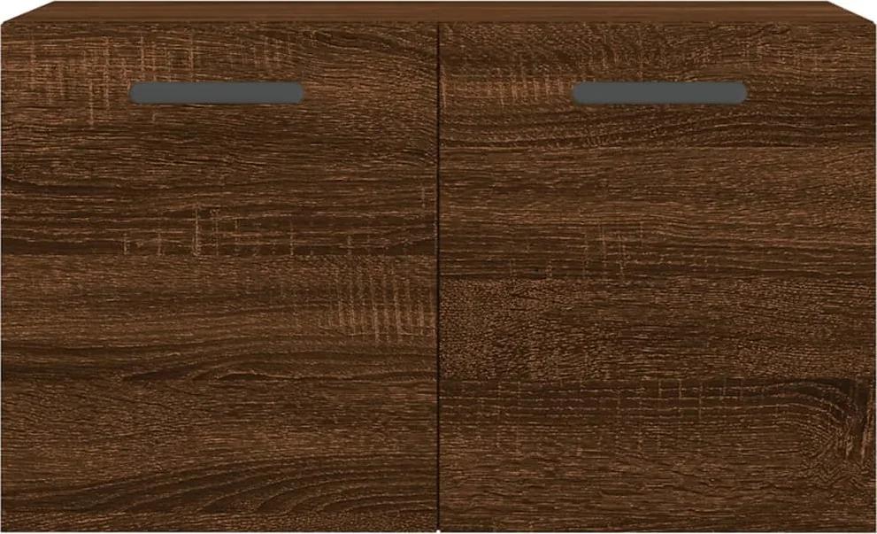 vidaXL Nástěnná skříňka 60 x 36,5 x 35 cm kompozitní dřevo [830035] Barva: bílá s vysokým leskem