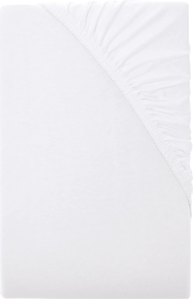 Livarno® Žerzejové napínací prostěradlo, 140-160 x 200 cm (bílá)