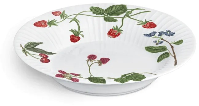 Porcelánový polévkový talíř Summer Berries 21 cm Kähler