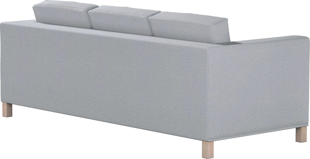 Potah na pohovku IKEA Karlanda 3-místná nerozkládací, krátký barva šedá látka pletený vzor