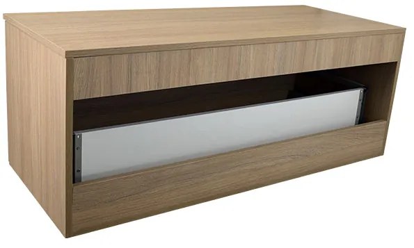 Comodo Koupelnová skříňka pod deskové umyvadlo Montana DU 120-HD, dub urban