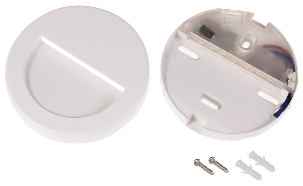 T-LED LED svítidlo SOLE-W bílé Teplá bílá
