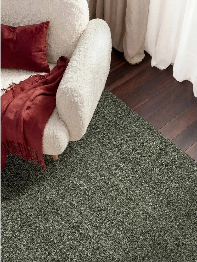 Zelený ručně tkaný koberec z materiálu bouclé 200x290 cm Notting Hill Portobello – Ted Baker