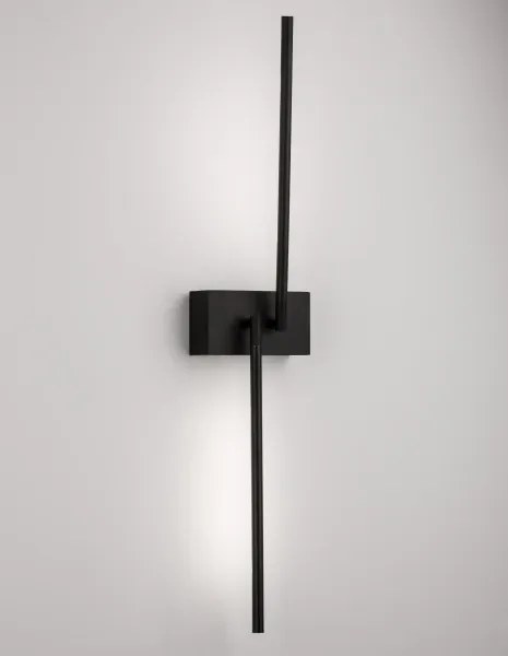 Designové nástěnné svítidlo Raccio B 6 černé