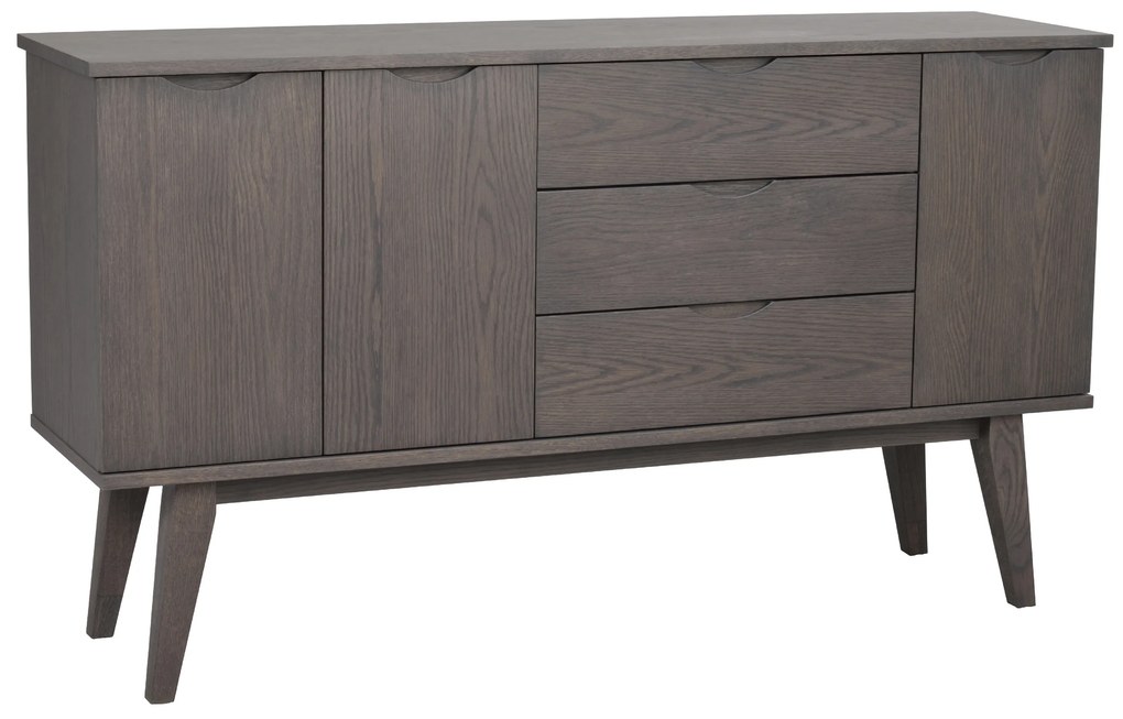 ROWICO Dřevěný příborník FILIPPA 150x40 cm hnědý 117942