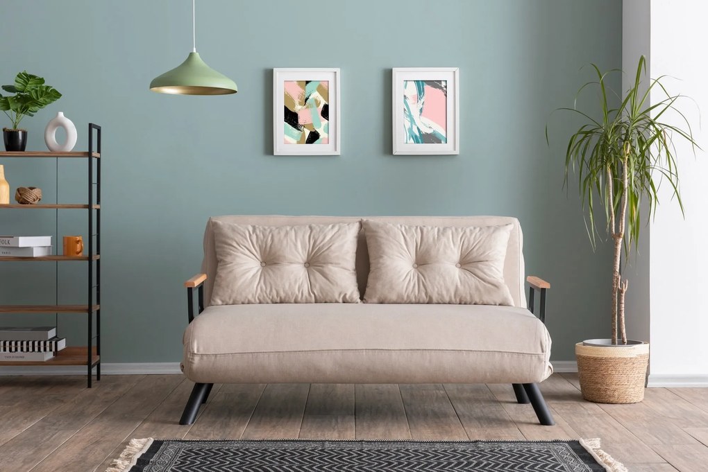 Dvoumístná rozkládací pohovka Seater Sando - výběr z 9 provedení