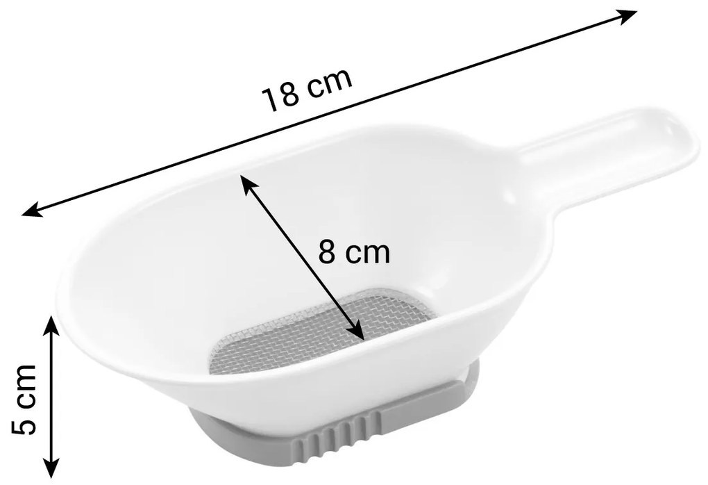 TESCOMA Prosévací lopatka s uzávěrem DELÍCIA