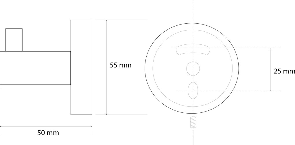 Sapho, X-ROUND GOLD věšáček, zlatá, XR205GB