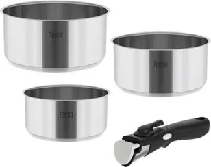 Sada hrnců TEESA Cook Expert Single Hand TSA0148 3ks