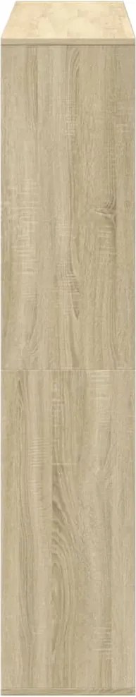Knihovna dub sonoma 132 x 29 x 141,5 cm kompozitní dřevo 3310309