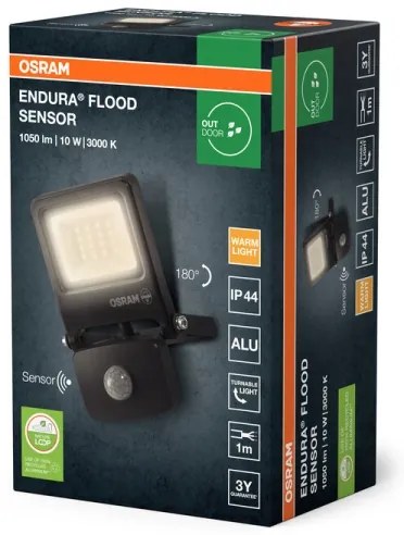 Osram - LED Reflektor se senzorem ENDURA LED/10W/230V 3000K IP44