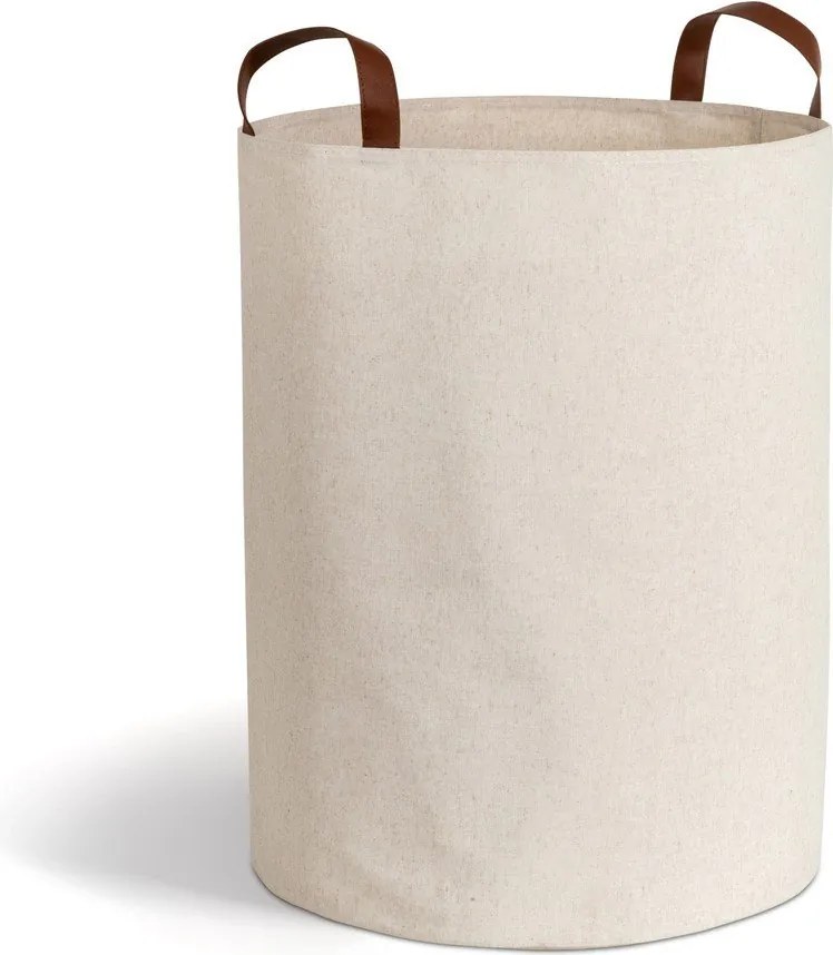 Béžový látkový koš na prádlo 69 l Soft Storage – Bigso