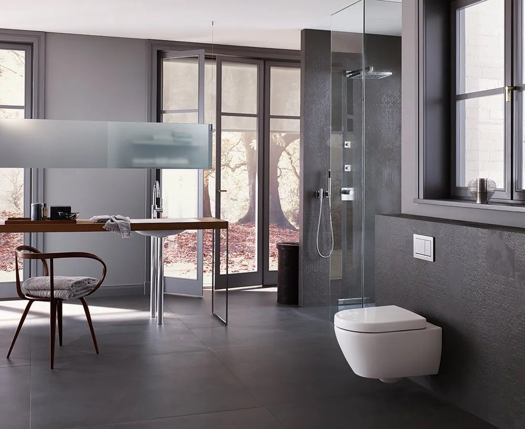 Geberit Sigma30 - Ovládací tlačítko Sigma30, bílá/chrom 115.883.KJ.1