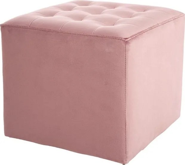 Casarredo - Komfort nábytek Taburet LORI, VELVET starorůžová