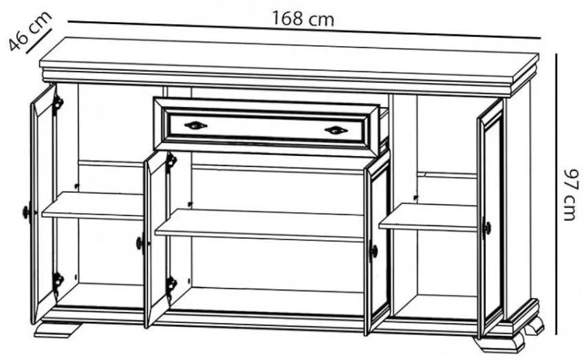 Obývací stěna KORA a | sestava B | andersen