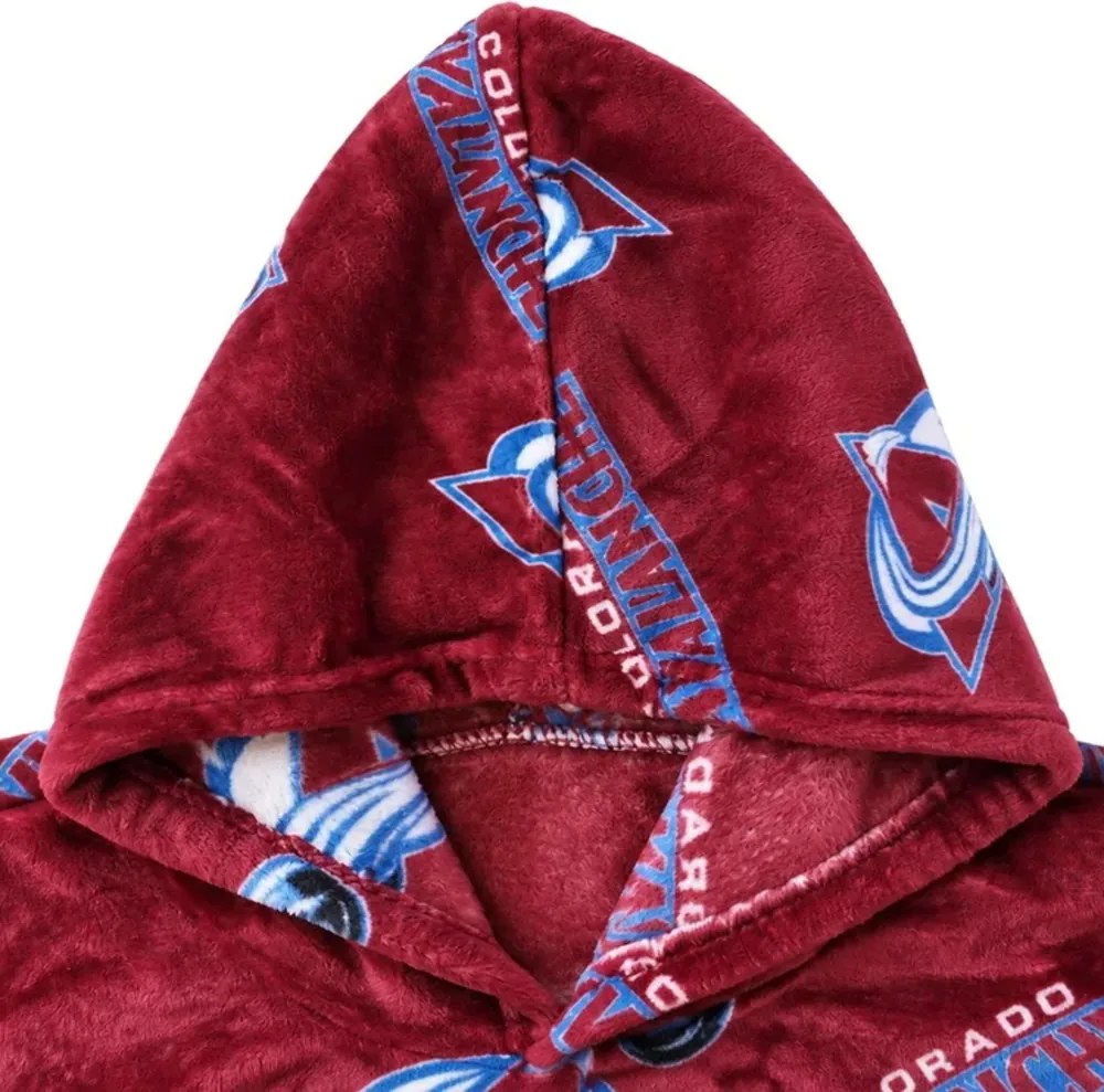 Mikinová televizní deka NHL Colorado Avalanche - vel. XL