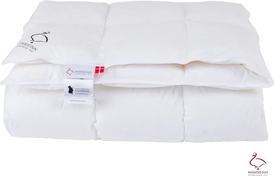 Celoroční přikrývka s péřovou výplní 200x140 cm Snow Queen – Ringsted Dun