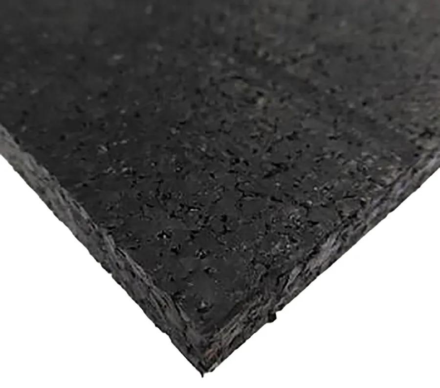 Černá podlahová guma (deska) FLOMA FitFlo SF1050 - 200 x 100 x 2 cm