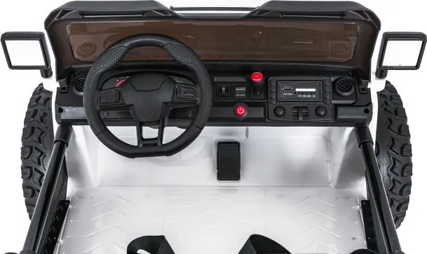 Elektrické autíčko Extreme Sport 4x4 bílé