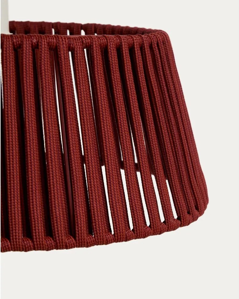 Kovové stínidlo v terakotové barvě ø 46 cm Aldet – Kave Home
