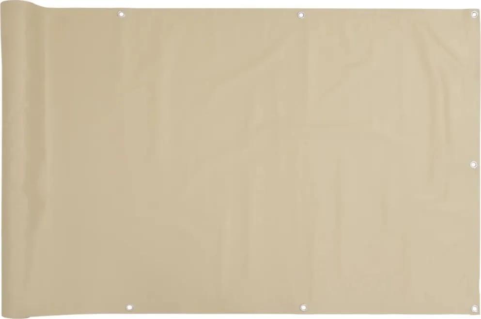 vidaXL Balkonová zástěna 90 x 300 cm 100% polyester oxford [134916] Barva: Antracitová a bílá