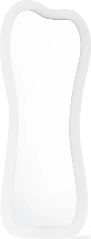 Stojací zrcadlo s LED osvětlením Cella 63x160 cm bílé