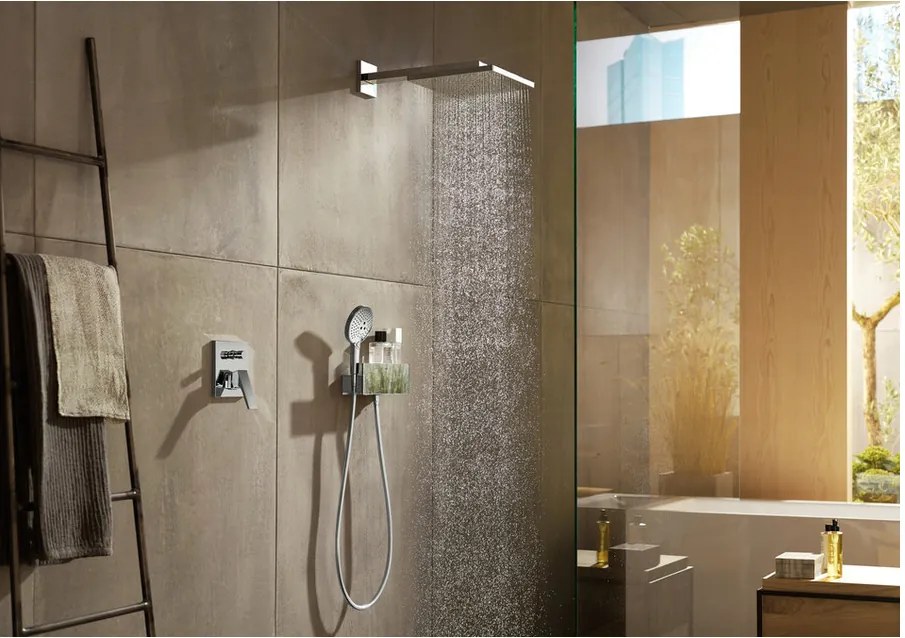 Hansgrohe Metropol, vanová baterie pod omítku s bezpečnostní kombinací, chromová, 32546000