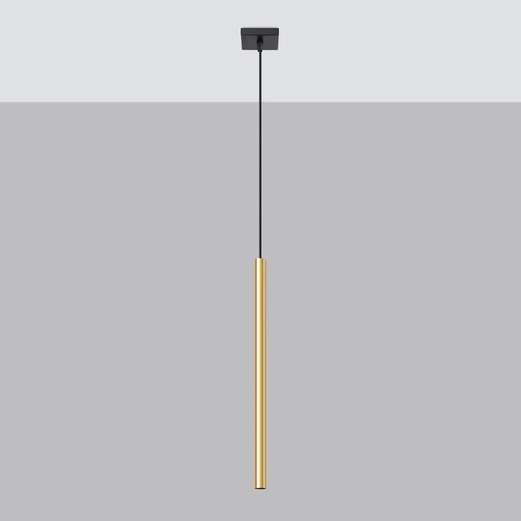 Sollux Lighting Závěsné svítidlo PASTELO 1 leštěné zlaté