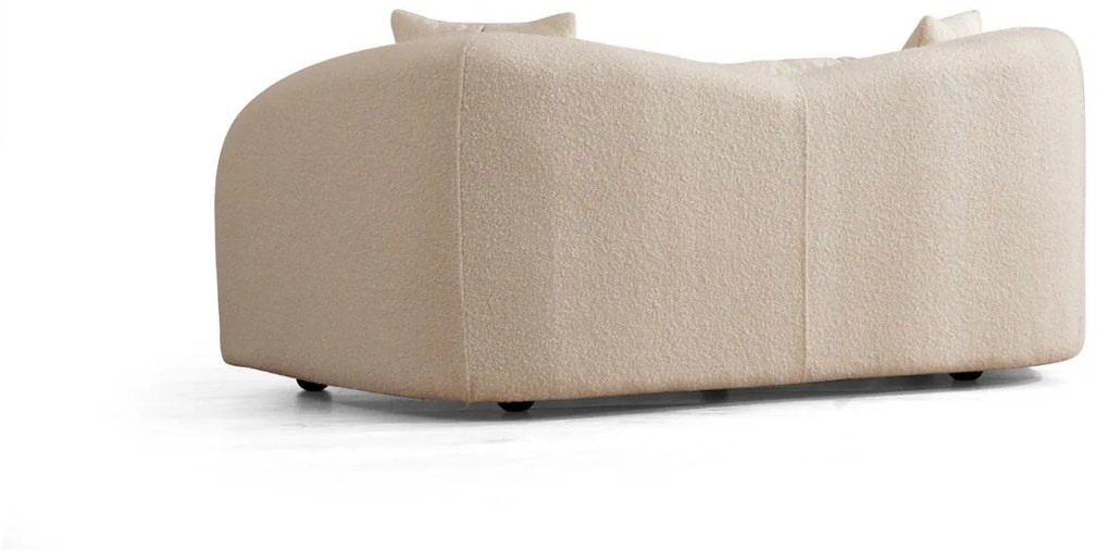Designová sedačka Wiley 190 cm krémová