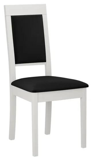 Čalouněná jídelní židle Heven XIII, Barva dřeva: černý, Potah: Kronos 7
