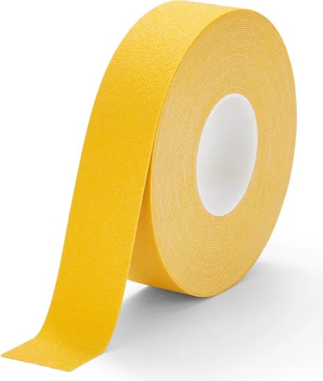 Odolná hrubá protiskluzová páska 50 mm x 18,3 m - Žlutá