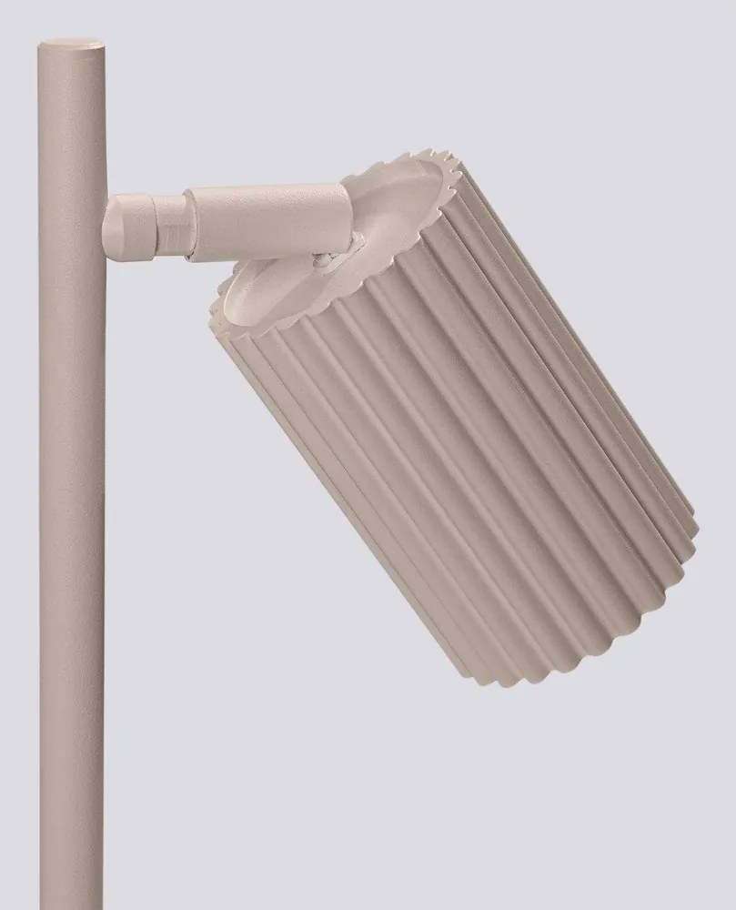 Taupe kovová stolní lampa (výška 43 cm) Gleam – Sollux
