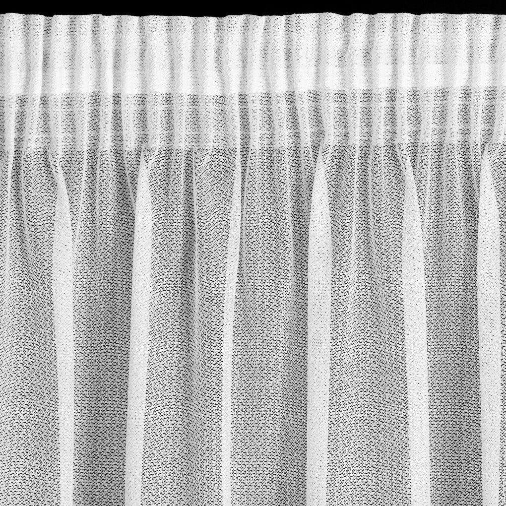 ZÁCLONA NA PÁSCE VANESA 350X270 CM BÍLÁ