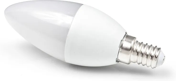 MILIO LED žárovka C37 - E14 - 3W - 270 lm - studená bílá