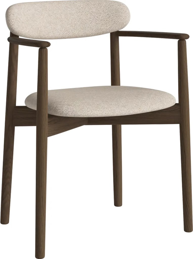 Bolia designové jídelní židle Merge Dinning Armchair Fully Upholstered