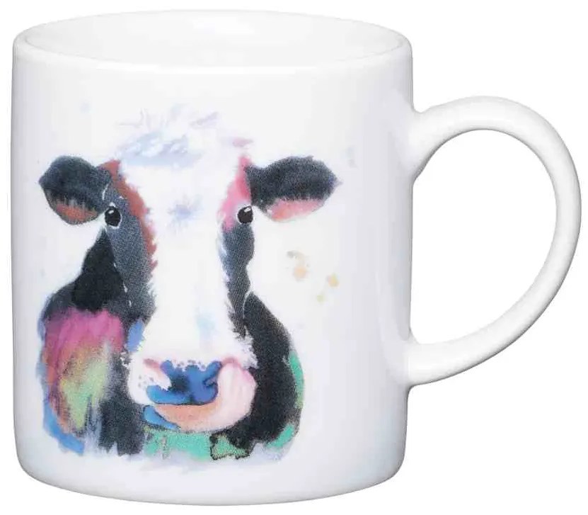 Porcelánový hrníček na espresso Watercolour Cow