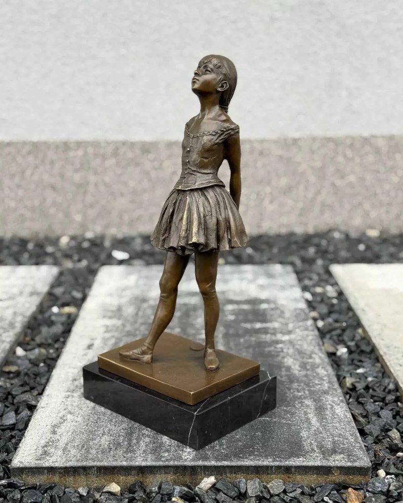 Bronzová socha soška - Tanečnice baletka Degas