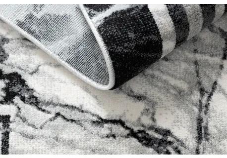 Dywany Luszczow Kusový koberec TULS střapce 51210 Mramor antracit Rozměr koberce: 240 x 330 cm