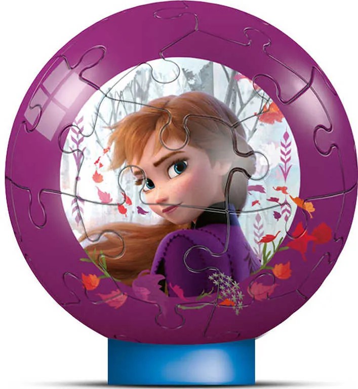 RAVENSBURGER PUZZLE 3D Frozen 2 puzzleball 27 dílků s překvapením 2411682