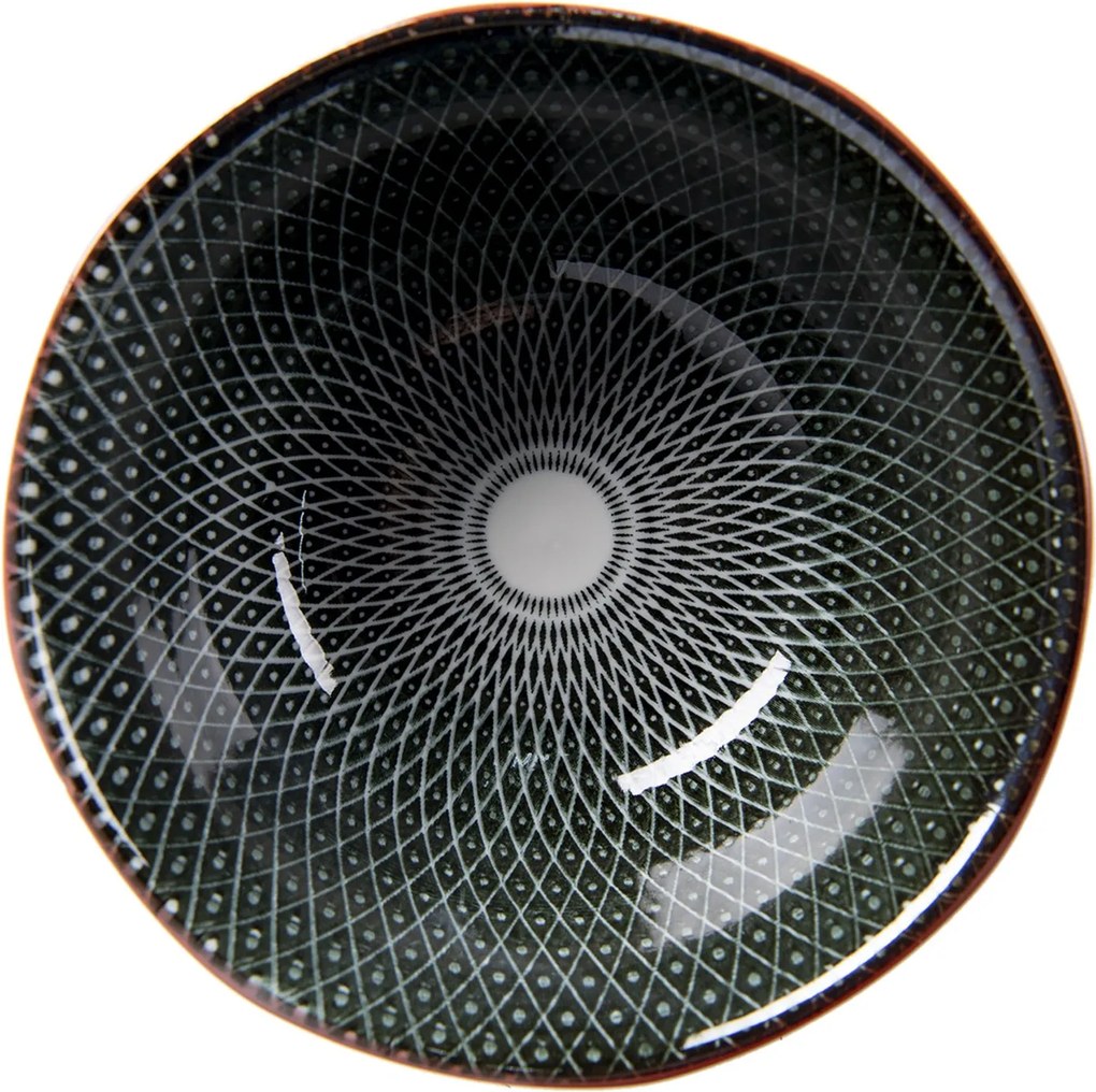 Černá miska Blackin - Ø 13*6 cm