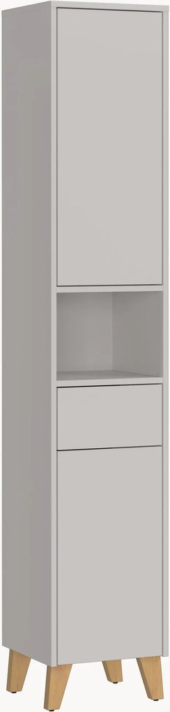 Vysoká koupelnová skříňka Arnea