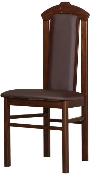 Židle K70 (ořech / ekologická kůže ořech)