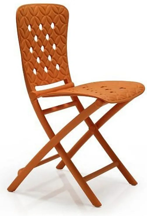 ITTC STIMA ZAG SPRING - Plastová skládací židle  - Arancio