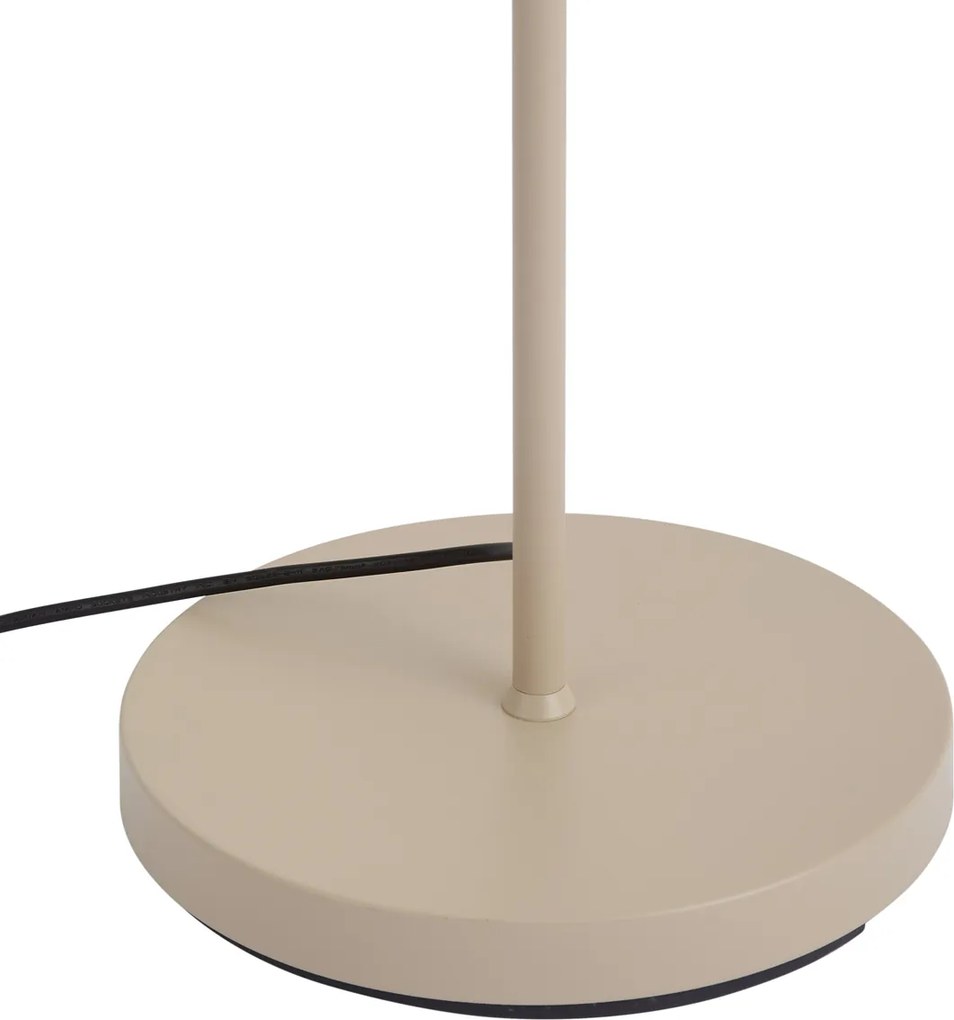 Retro stojací lampa béžová 160 cm - Magnax