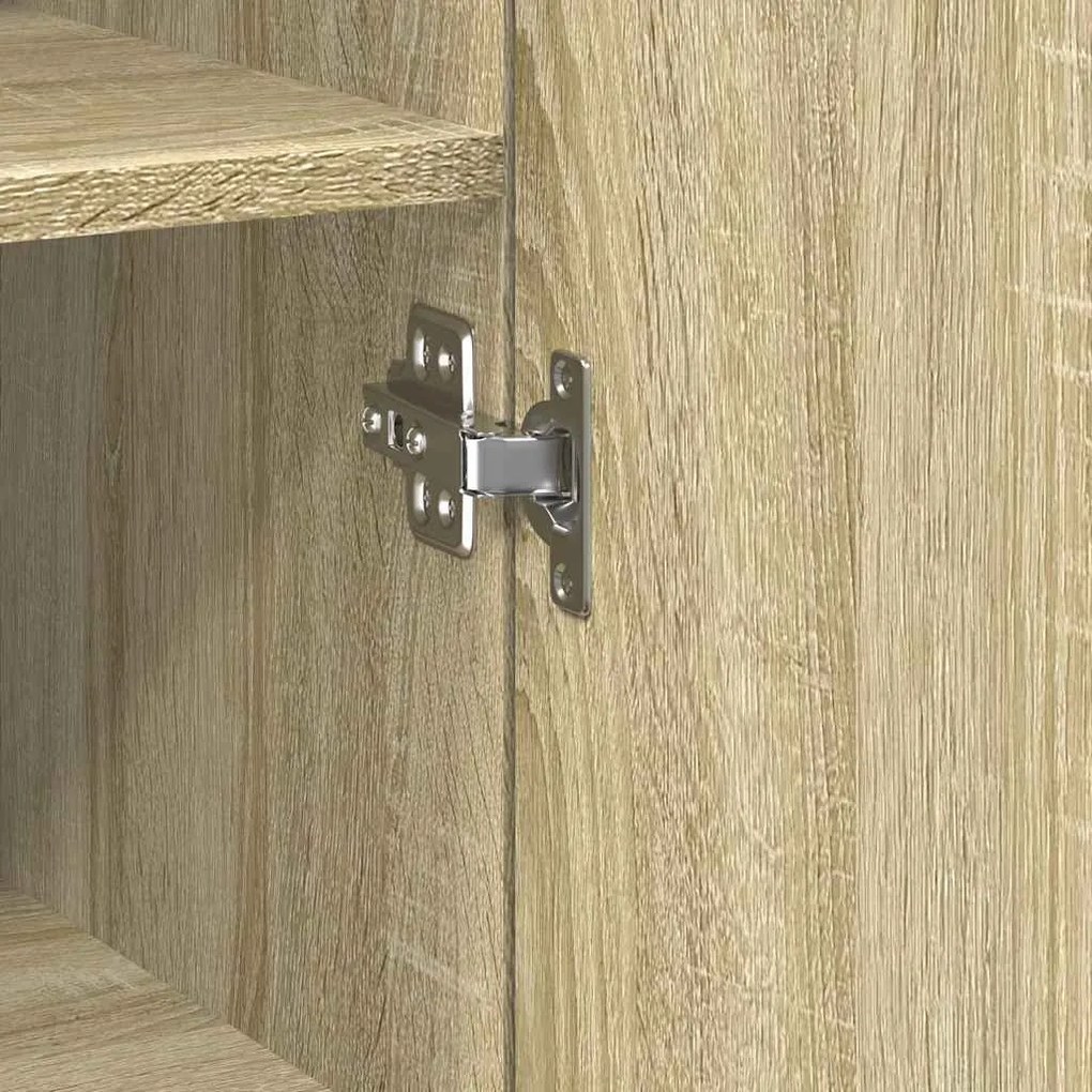 Skříň highboard dub sonoma 30 x 42,5 x 185 cm kompozitní dřevo 3281394