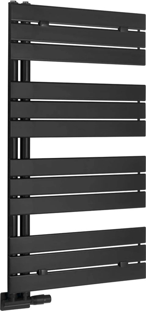 Aqualine Mythos - Topné těleso 50x113 cm, 500 W, matná černá LLM511B