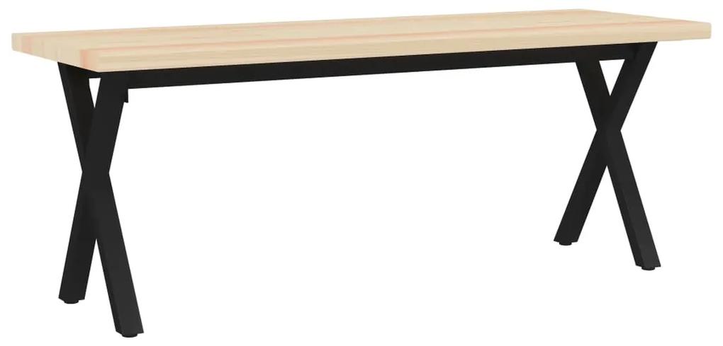 3051335 vidaXL Lavice 115 x 40 x 45 cm borové dřevo